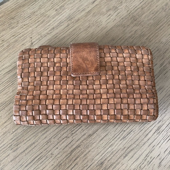 Ashwood | Bags | Ashwood Woven Leather Wallet | Poshmark